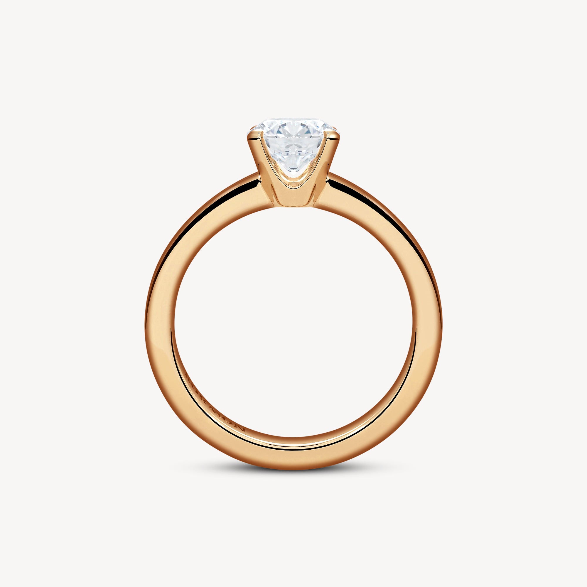 Classic Embrace Round - Yellow Gold – Kormon