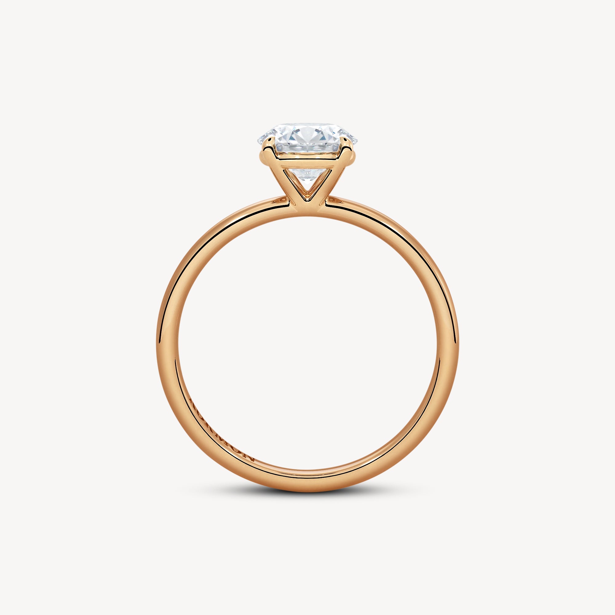 Classic Brilliance Round - Yellow Gold – Kormon
